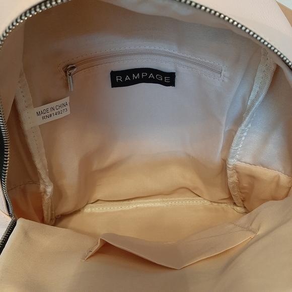Rampage | Bags | Rampage Nwot Pink Studded Quilted Mini Backpack | Poshmark